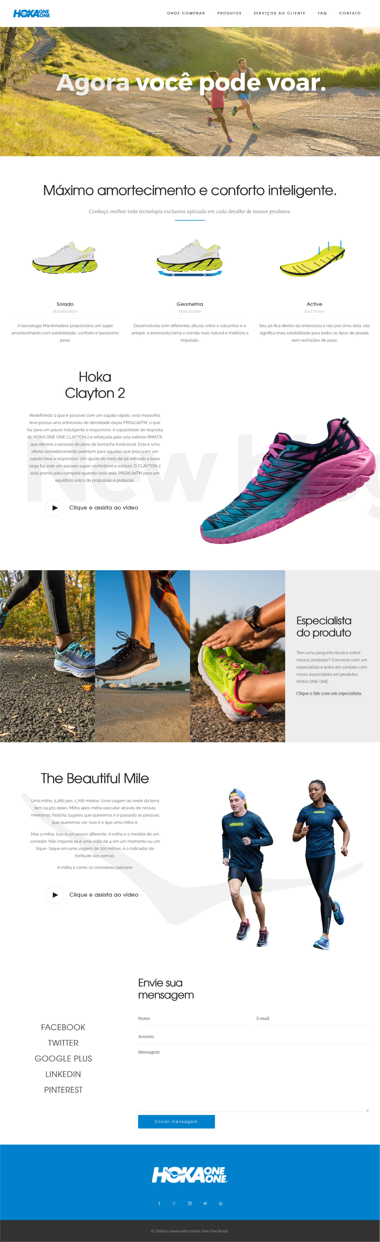 Projeto Branding - HOKA ONE ONE - Hat - Marketing e Design thinking